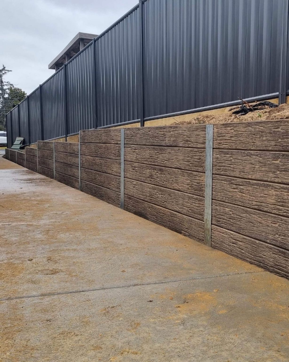 SAWMILL CONCRETE SLEEPERS – Uprite Retaining Walls